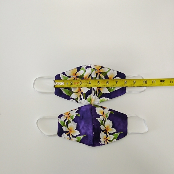 Other | 2 Pcs Handmade Hawaii Aloha Face Mask | Poshmark